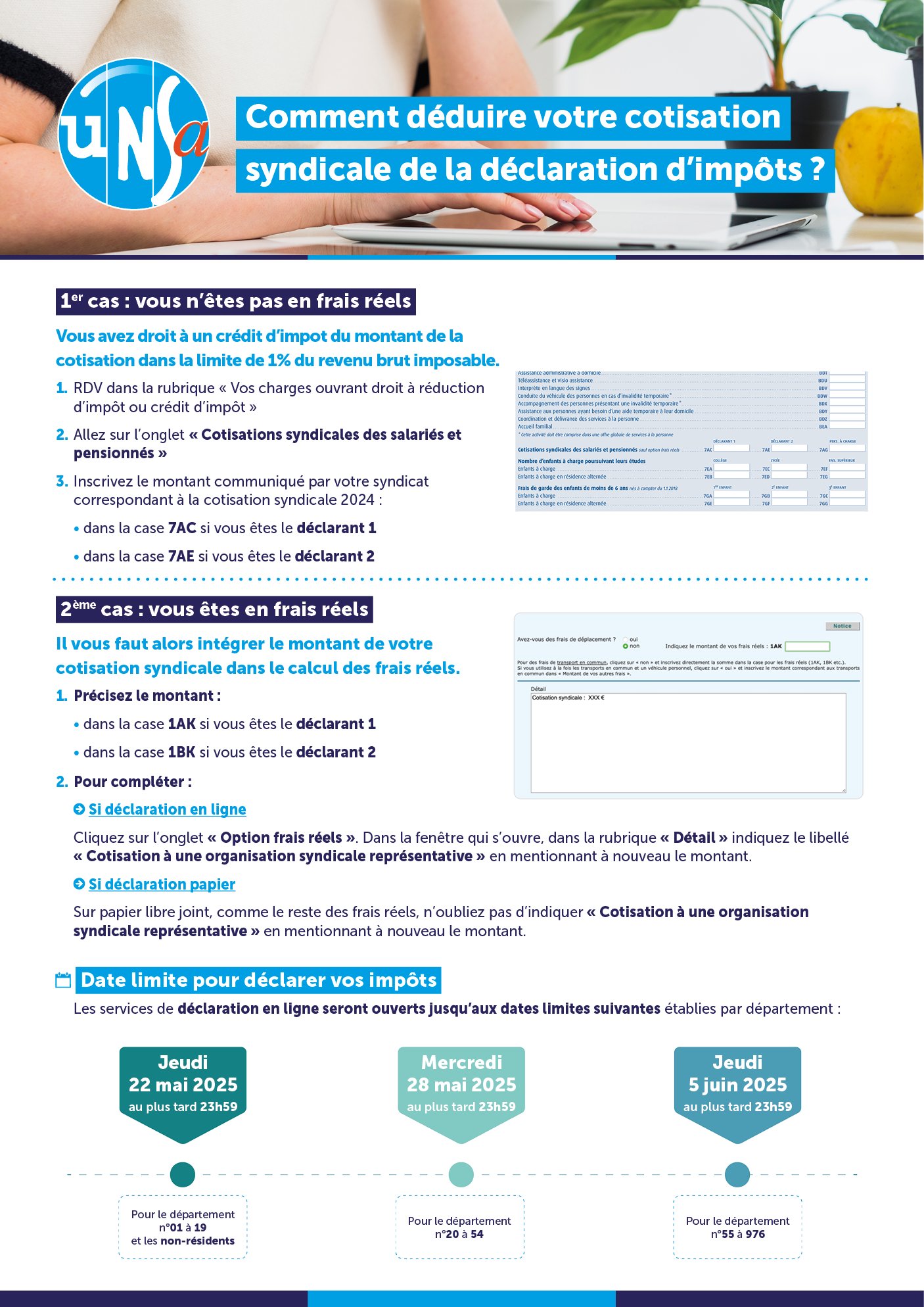 Comment déduire votre cotisation syndicale de la déclaration d’impôts?